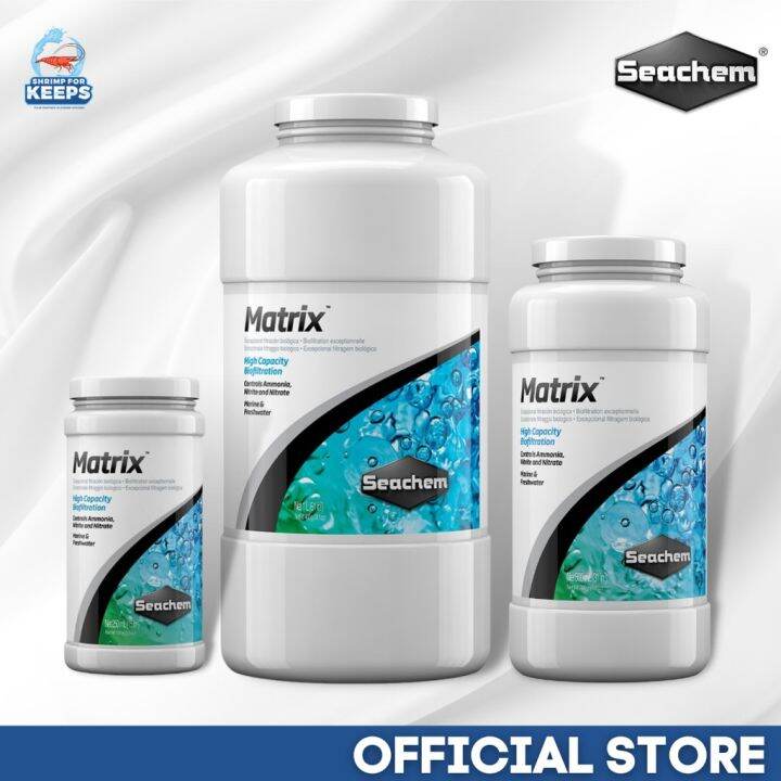 Seachem Matrix High Capacity Biofiltration (Highly porous surface area ...