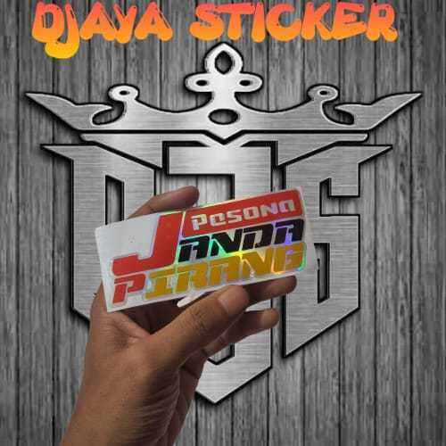 CUTTING STICKER KATA KATA PESONA JANDA PIRANG UK 5X12CM STIKER UNTUK ...