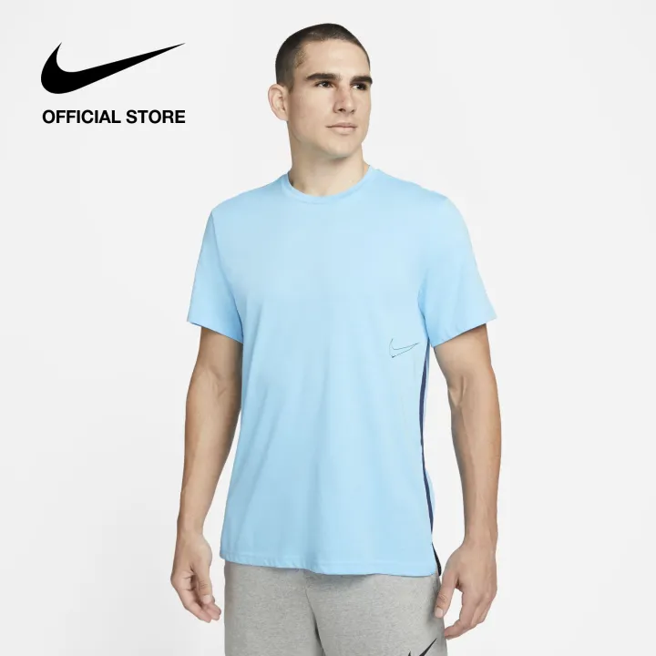 Nike Men's Dri-FIT Training Top Tee - Blue Chill | Lazada PH