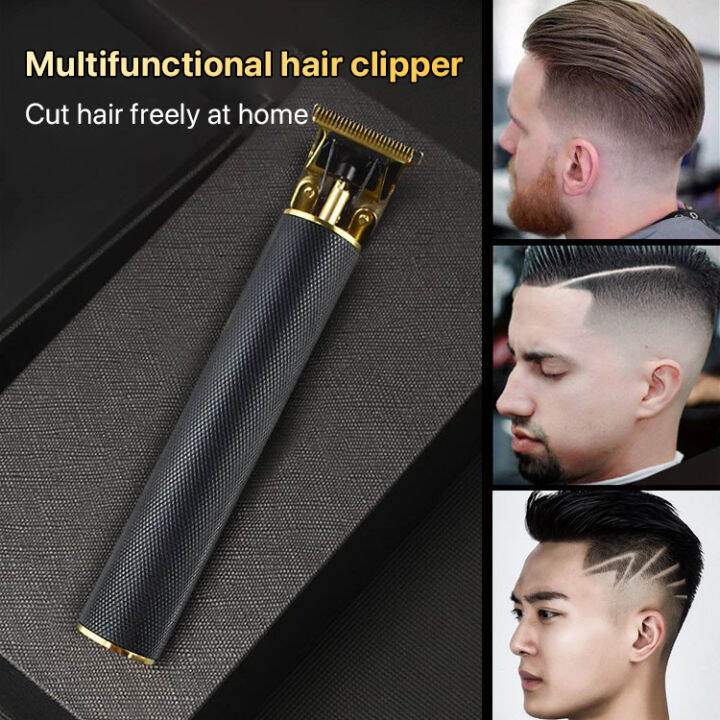 greatfunny Men's barber set shaver oil head clipper razor electric push clippers | Lazada PH