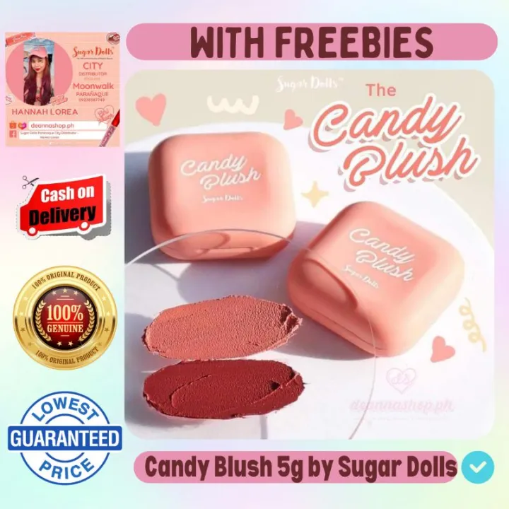 COD Candy Blush 5g by Sugardolls | Sugar Dolls Blush On | Lazada PH