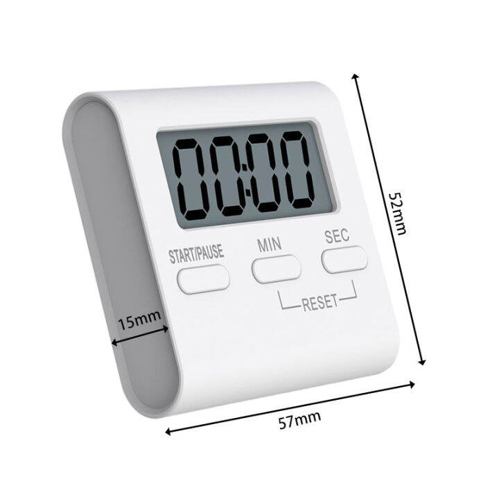 Digital Kitchen Timer Portable Magnetic Countdown Timer Kitchen Timer Stopwatch Cooking ...