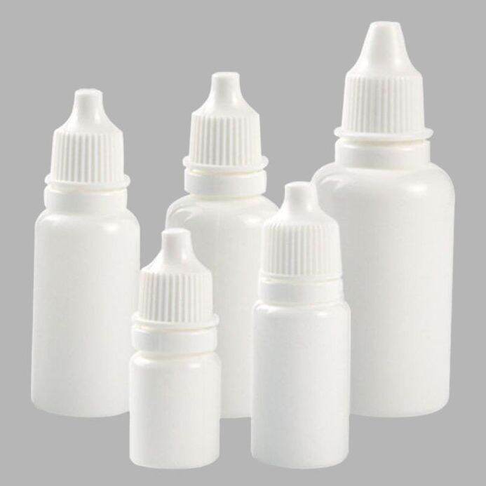 White Eye Dropper Bottles, Dropper Bottles, White Plastic Dropper ...