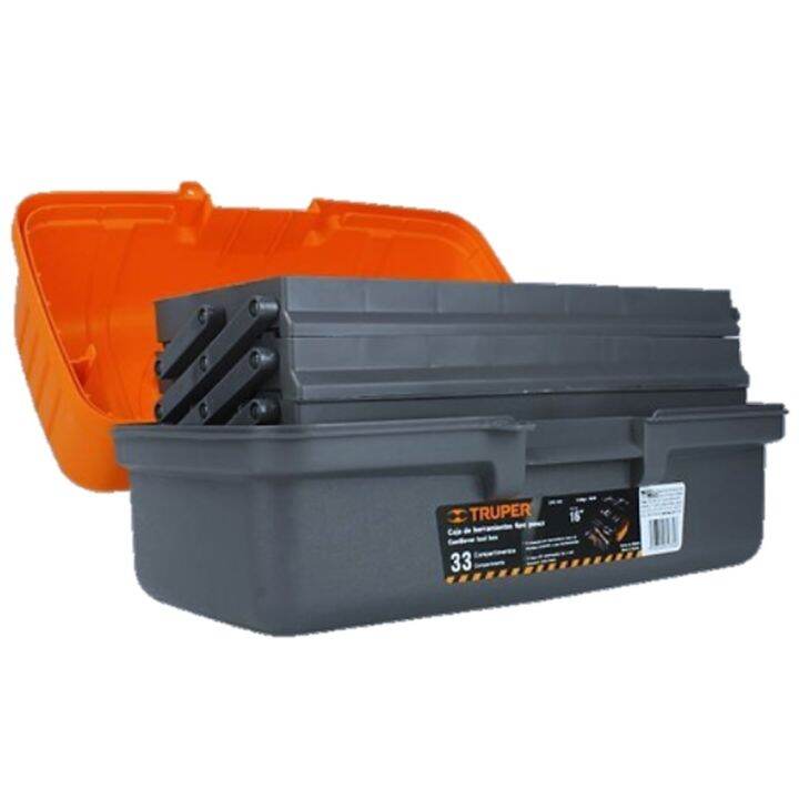 TRUPER กล่องเครื่องมือ ขนาด 9x16x8.12 นิ้ว (CPE-16N) รหัส 10539 ...