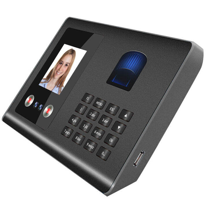 Donnwe Biometric Fingerprint Attendance Machine Face Facial Recognition ...