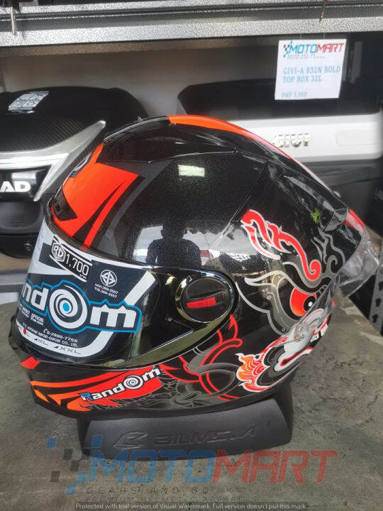 RD HELMET CZR #5 (SHINY BLACK) | Lazada PH