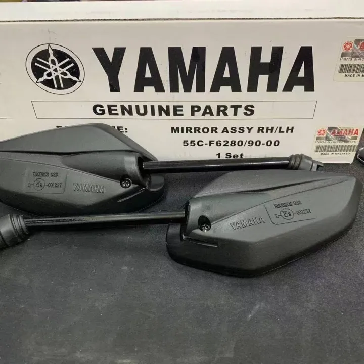Motorcycle Side mirror Yamaha original Left thread | Lazada PH