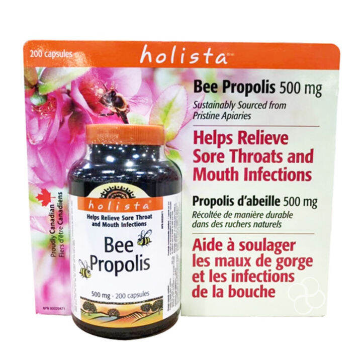 Holista Bee Propolis 500mg 200 Capsules | Lazada PH