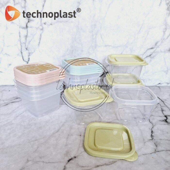 TECHNOPLAST New Azumi Bento Set Of 4pcs | Sealware Serbaguna Pack | Lazada Indonesia