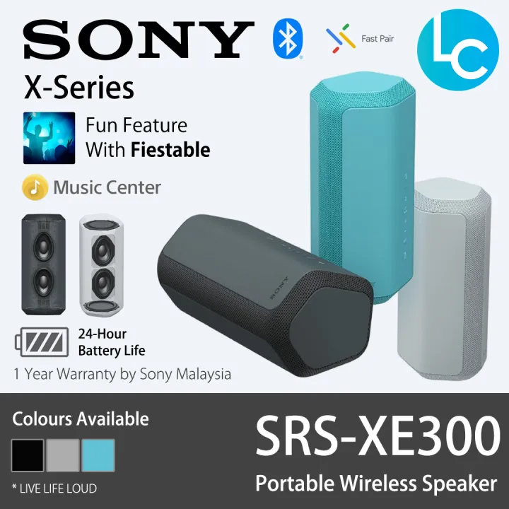 SONY Original SRS-XE300 X-Series Portable Wireless Speaker XE300 - 1 ...