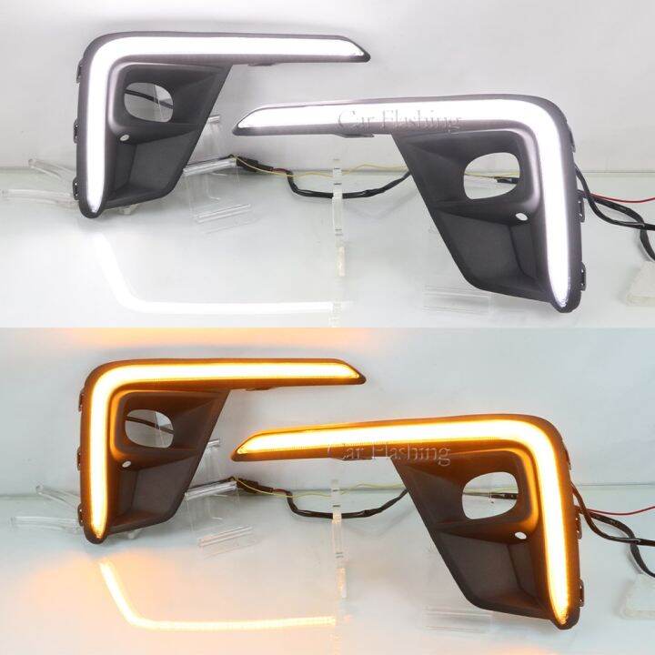 2PCS LED Daytime Running Light For Honda BR-V BRV 2022 2023 Dynamic ...