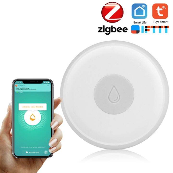 Zigbee Smart Home Water Leak Sensor Wireless Flooding Detector Water ...