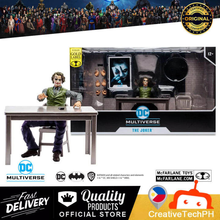 DC MULTIVERSE: THE JOKER (JAIL CELL VARIANT)(THE DARK KNIGHT)(GOLD ...