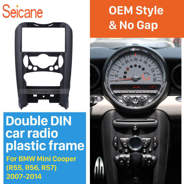 Seicane for 2007-2014 BMW Mini Cooper R55 R56 R57 Car Radio Fascia ...