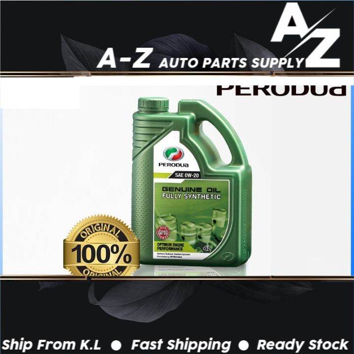 PERODUA FULLY SYNTHETIC 0W20 3L ENGINE OIL WITH PERODUA AXIA OIL FILTER ...