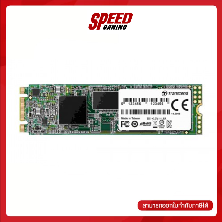 512 GB SSD (เอสเอสดี) TRANSCEND MTS830S SATA M.2 2280 (TS512GMTS830S ...