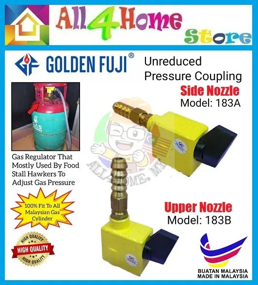 Original Golden Fuji Unreduced Pressure Coupling/ Gas Regulator/ Gas ...