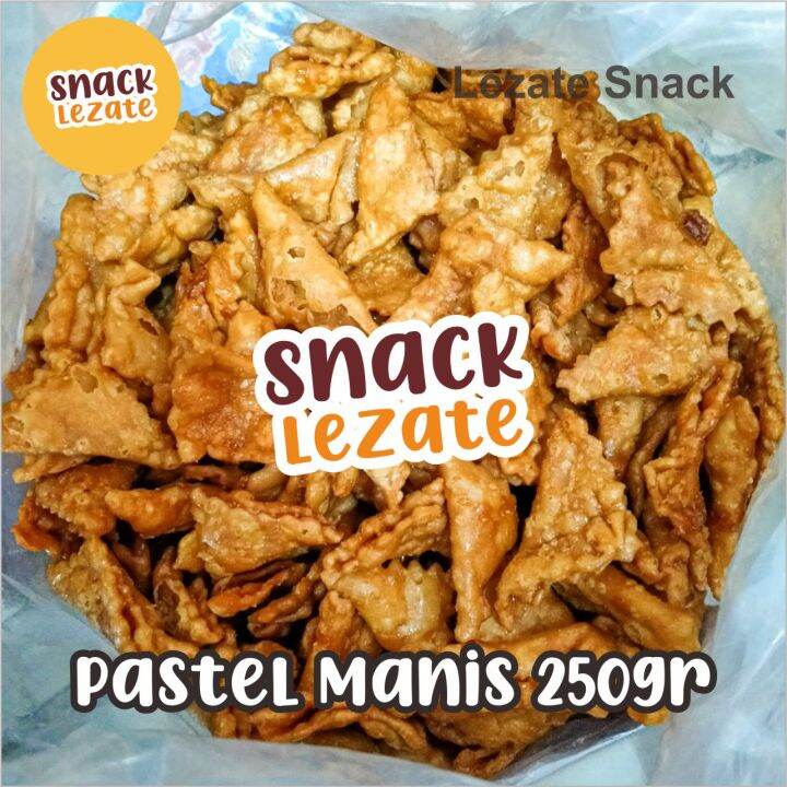 Pastel Kering Manis 250gr Enak / Pastel Lipat Segitiga Manis Murah ...