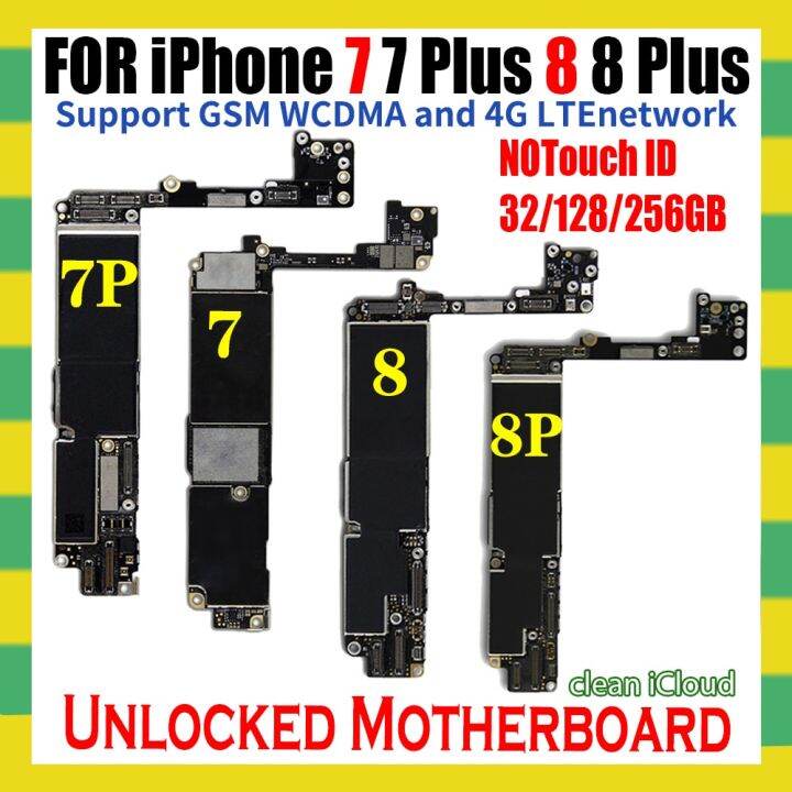 เมนบอร์ด Iphone 7 Plus 8 Plus XR,เมนบอร์ดของแท้100% ปลดล็อคด้วยชิปหลักลอจิก | Lazada.co.th