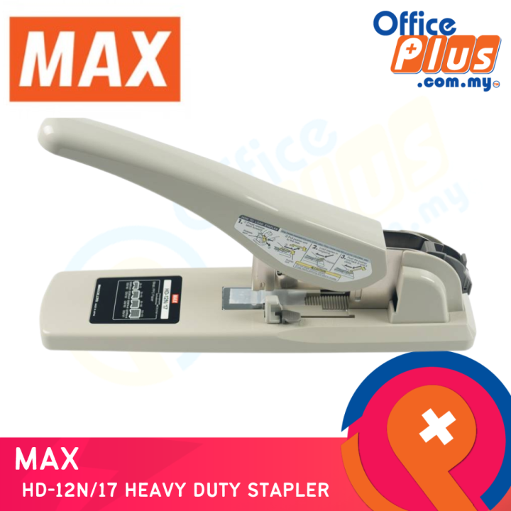 MAX HD-12N/17 HEAVY DUTY STAPLER | Lazada