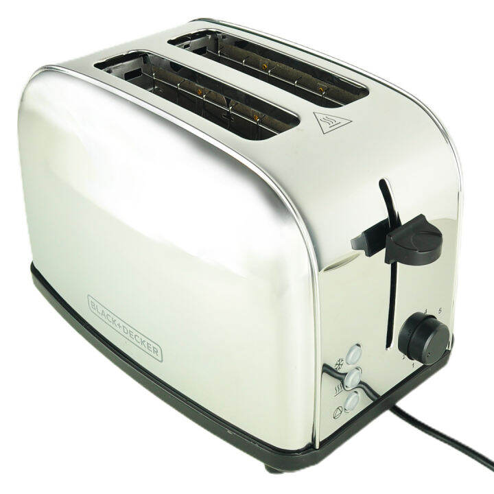 BLACK+DECKER™ 2-Slice Stainless Steel Toaster (Silver) | Lazada PH