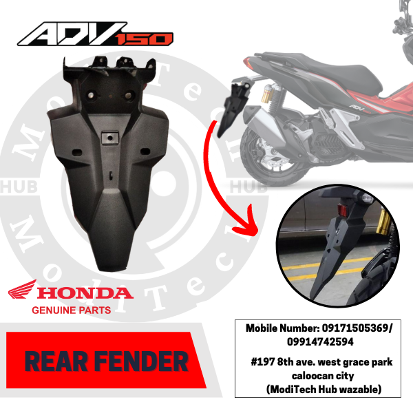 HONDA GENUINE REAR FENDER FOR ADV 150 | Lazada PH