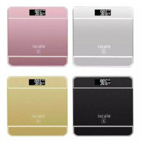 【including Batteries】iscale S Digital Lcd Electronic Tempered Glass