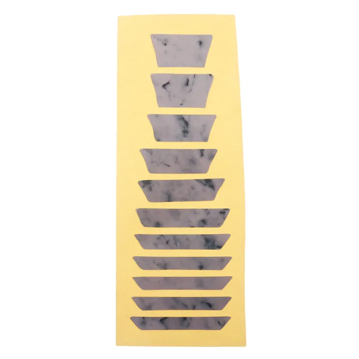 BNMUSIC Acoustic Electric Guitar Fretboard Inlay Sticker Guitar Fret ...