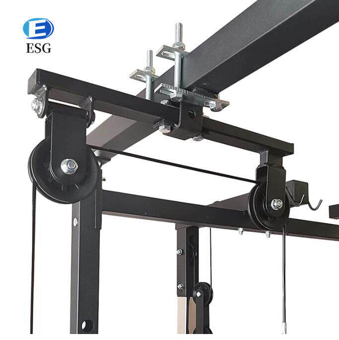 Cable Pulley System Gym, Pull Down Machine for Home Gym Equipment ...