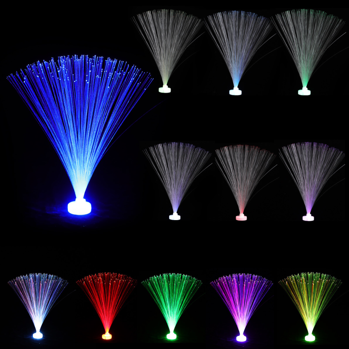 Wand Fiber Optic Wands Wedding Bulk Glow Sticks LED Lamp Lights Room ...