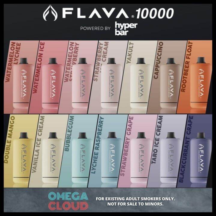 VAPE Flava X Hyperbar 10000 Puffs Disposable | Lazada PH VAPE Flava X Hyperbar 10000 Puffs Disposable | Lazada PH