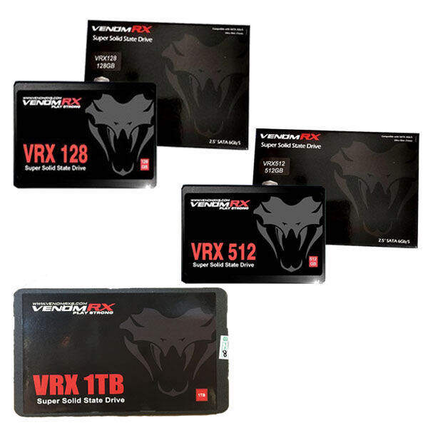 SSD VENOM RX VRX 128GB | 512GB | 1TB 2.5" Inch SATA III 6GB/s | Lazada ...