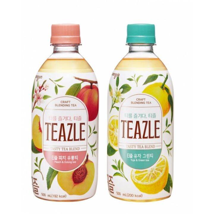 Hot caiguan69955221 TEAZLE Peach Oolong tea/TEAZLE Citron Green tea ...