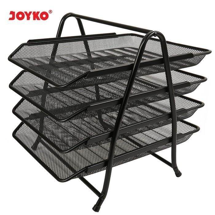 Joyko Document Tray Tier Rak Kertas Dokumen 4 Susun Tingkat Besi DT-31 ...