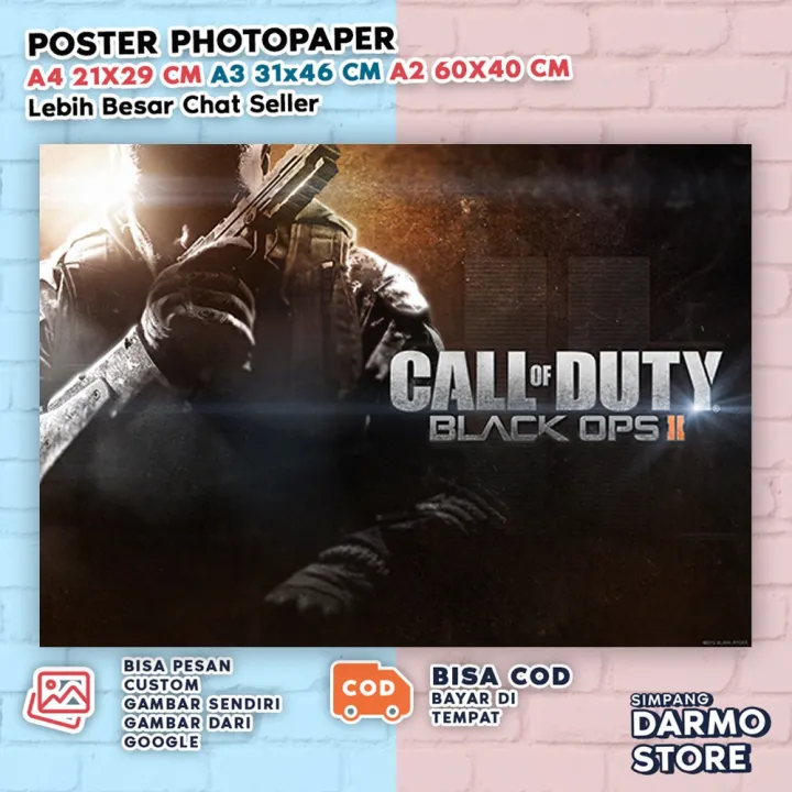 Poster Call of Duty Game Mobile PC Playstation Prince Soap Ghost ...
