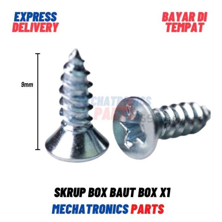 10PCS [SKP-9002] SKRUP BOX X1 BAUD X1 SCREW BOX X1 BAUT BOX X1 | Lazada ...