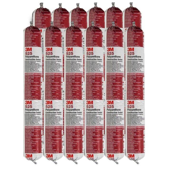 3M 525 PU Sealant Polyurethane ยาแนวกันรั่วซึมประสิทธิภาพสูง 600มล x12 หลอด | Lazada.co.th
