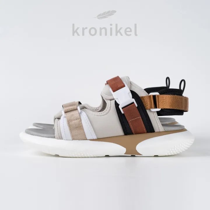 [PREMIUM LOKAL BRAND] KRONIKEL PROJECT // SANA 2-in-1 Sandals - Copper ...