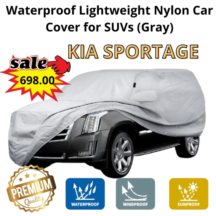 durable KIA SPORTAGE | Waterproof Lightweight Nylon Car Cover for SUVs ...