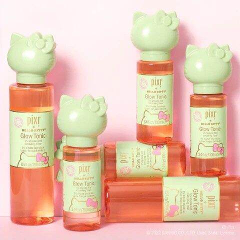 โทนเนอร์ PIXI + Hello Kitty Glow Tonic Exfoliating Toner (Limited ...