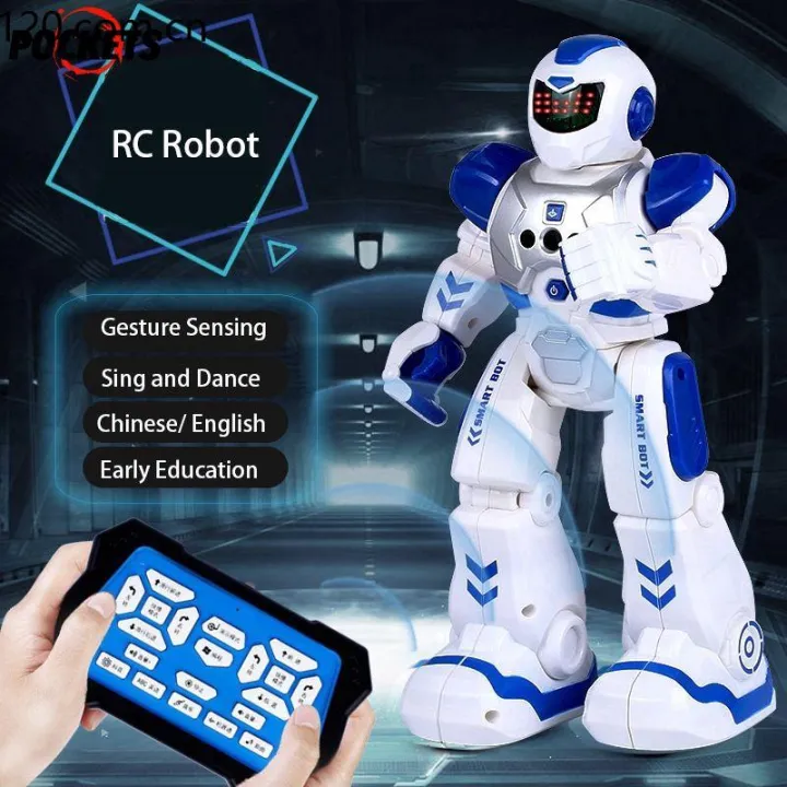 Kids Funny RC Smart Robot Toy Remote Control Interactive Dancing ...