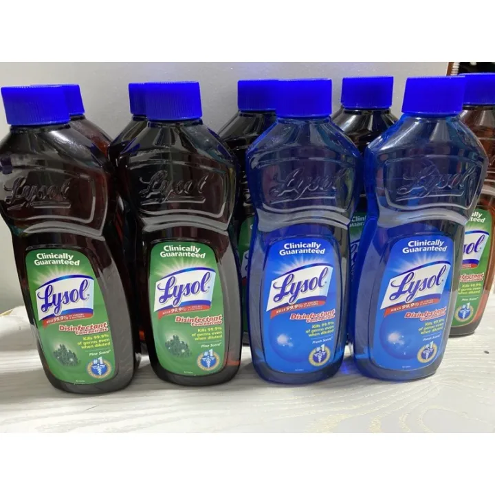 Useful Lysol Liquid Disinfectant Concentrate - Fresh Scent / Pine Scent ...