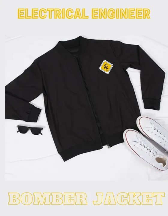 Electrical Engineer Bomber Jacket with Embroidery Unisex | Lazada PH