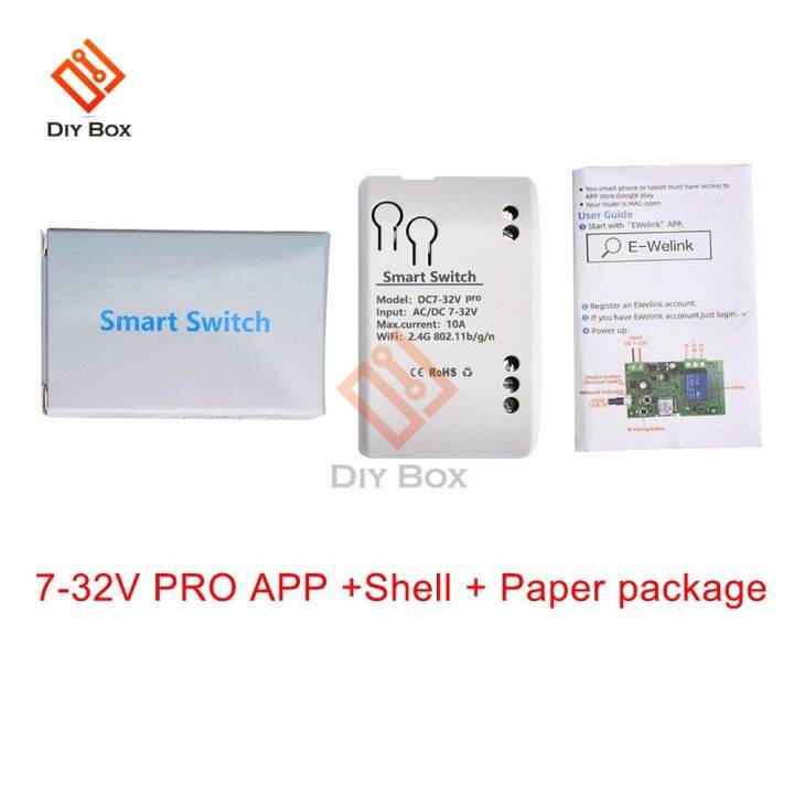 [HOT 2023] For E-Welink Smart Wifi Motor Switch Module DC7-32V RF 433 ...