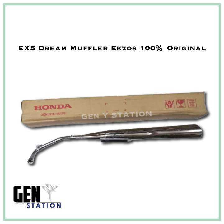 EX5 Dream Muffler Exhaust Ekzos 100% Original Honda (Ready Stock) | Lazada