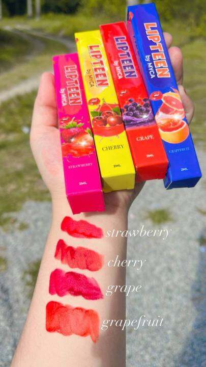 LIPTINT BY MYCA | KOREAN LIP NATURAL LIP MOIST FRUIT LIPTEEN MYCA ...
