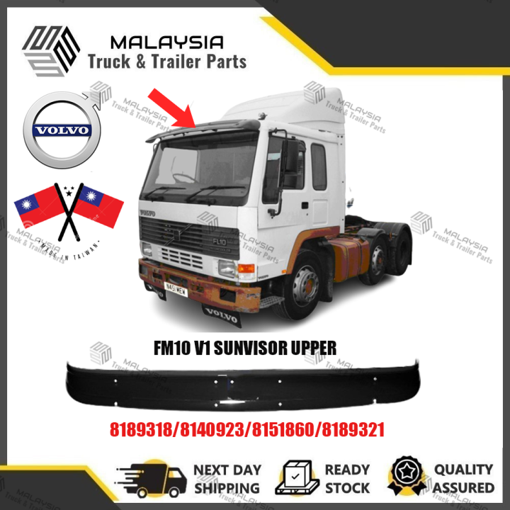 VOLVO FM10 V1 SUNVISOR UPPER (8140923/8151860/8189318/8189321) (MADE IN ...