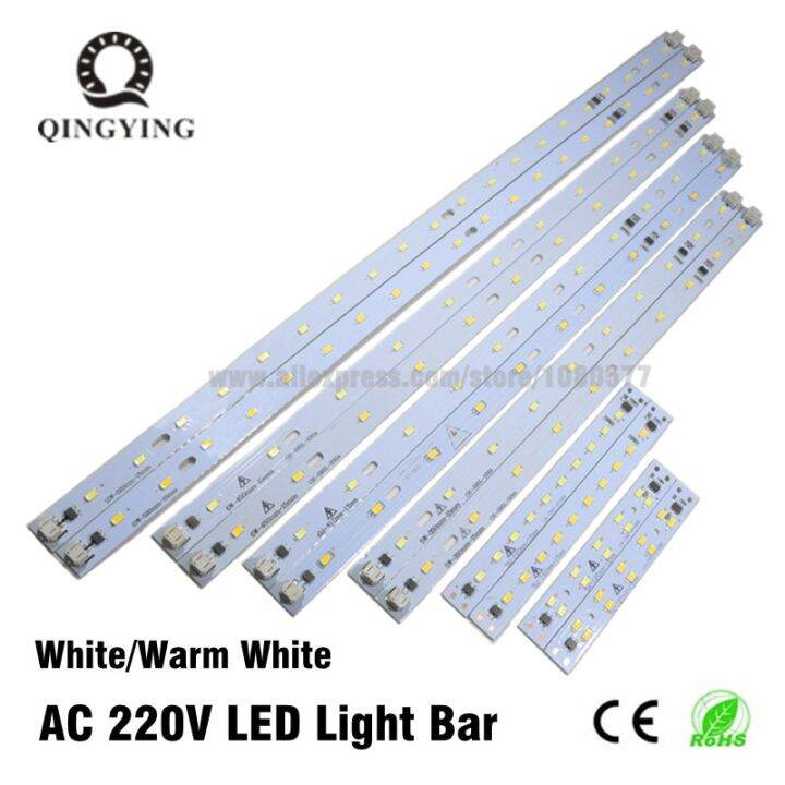 10-50Pcs 220V 230V LED Tube Bar Rigid Strip Driverless For T5 T8 Tube ...