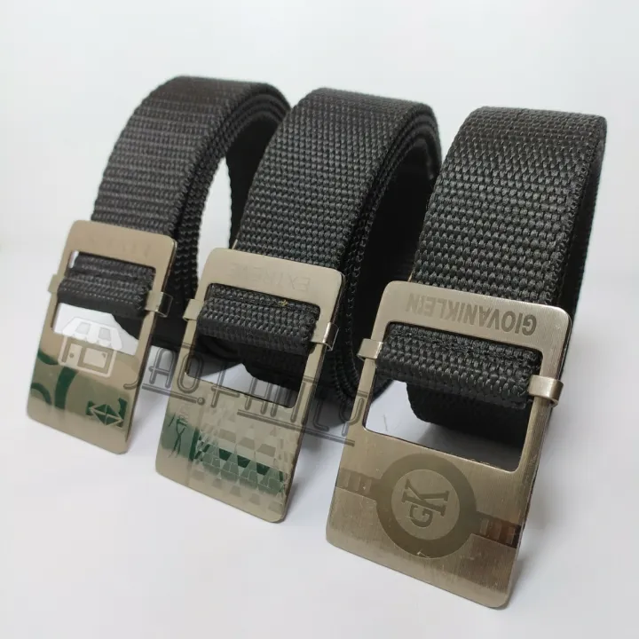 Gesper Sabuk Army Tactical - Sabuk Kain Model Kepala Besi Realpict ...