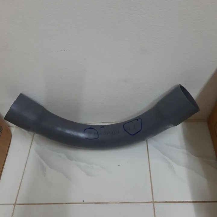 MSPlongelbow2AW - long elbow 2" dim AW TEBAL PVC MASPION Bok keni ...